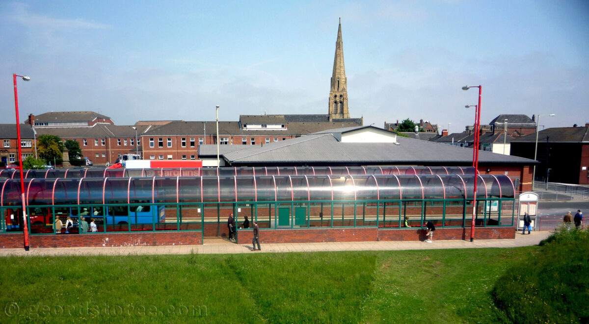 Jarrow Town Centre Bus Station - Geordstoree